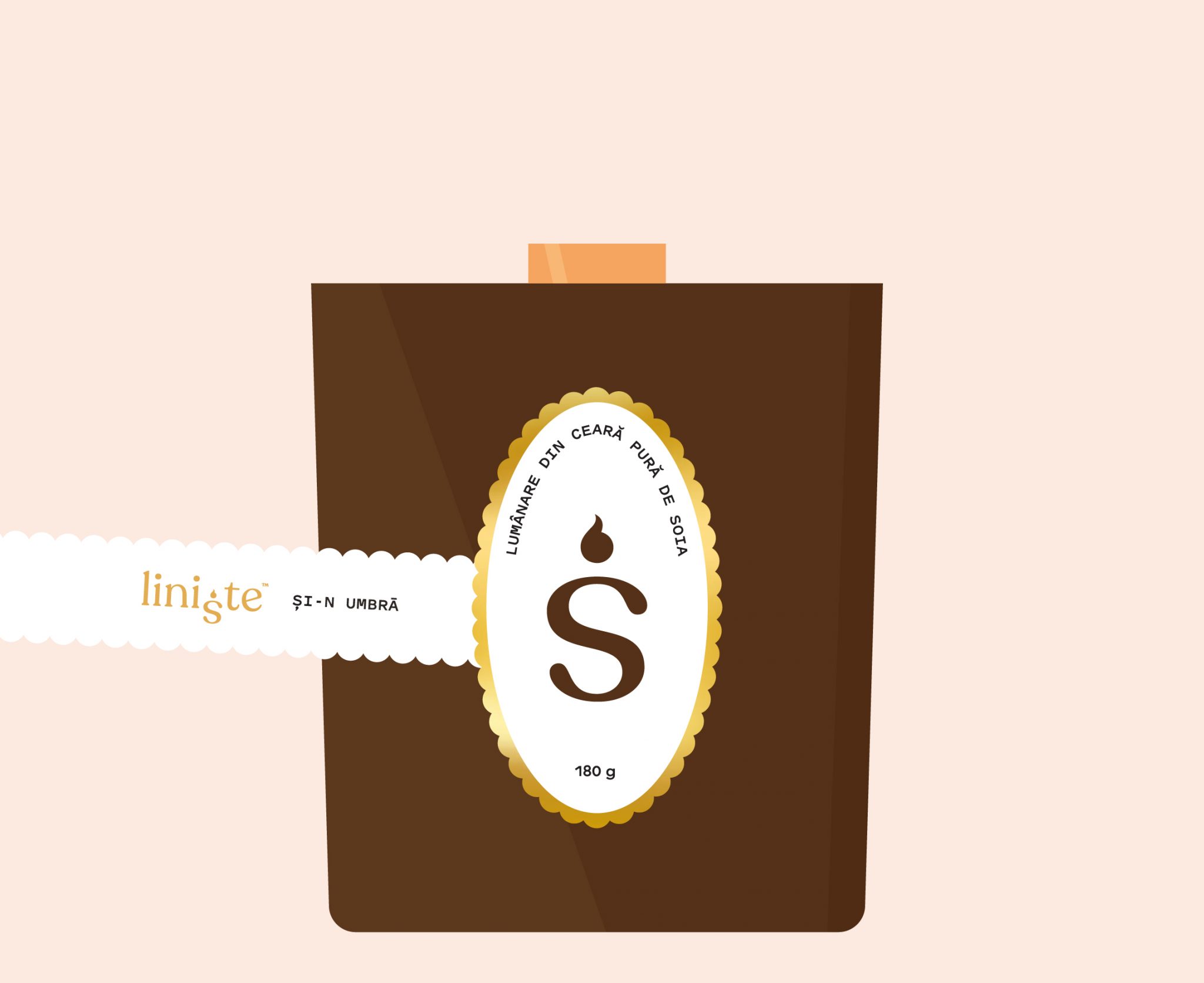 lumânări parfumate din ceară pură de soia cu fitil de lemn