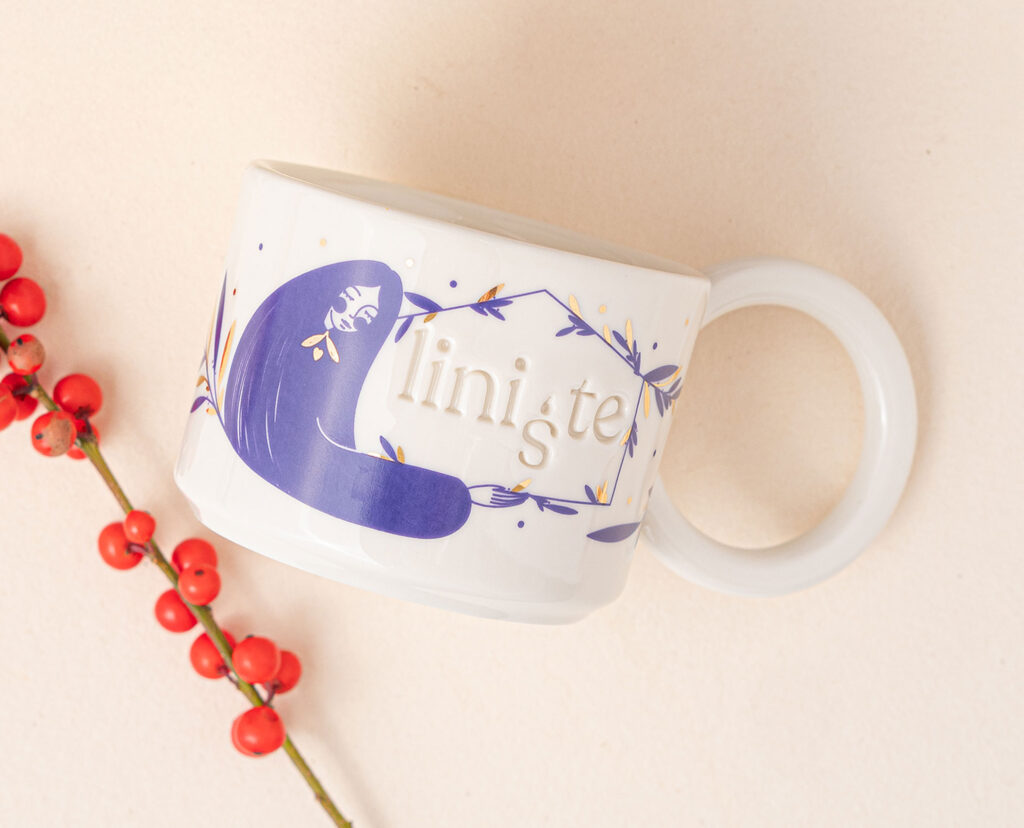 liniște – e momentul tău – lumânări parfumate din ceară pură de soia cu ...